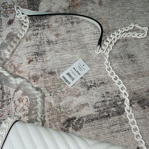 Aldo | Bags | Aldo White Purse | Poshmark